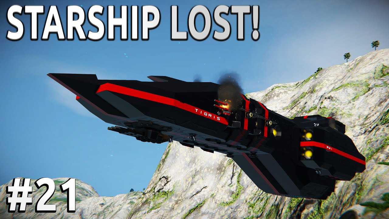 Space Engineers - Starship LOST - Ep #21 - Preparing for TAKEOFF! - YouTube