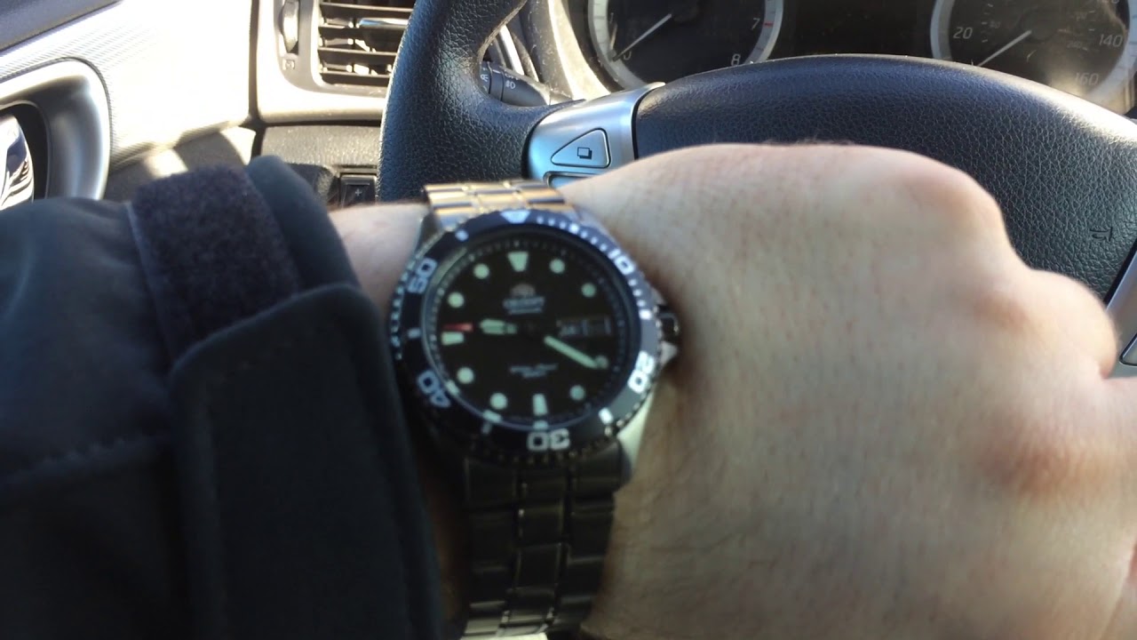 Changing my Orient watch bezel at Paul’s Internal watch service in ...