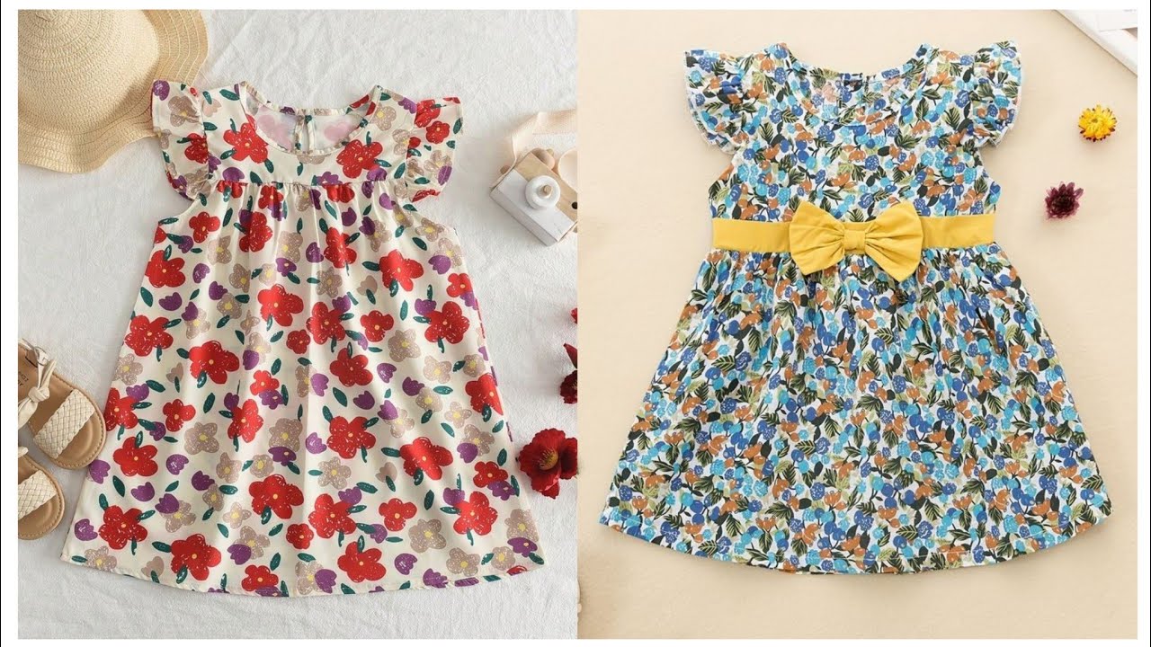 Vintage style modern baby girl's dresses ideas #fashion # ...