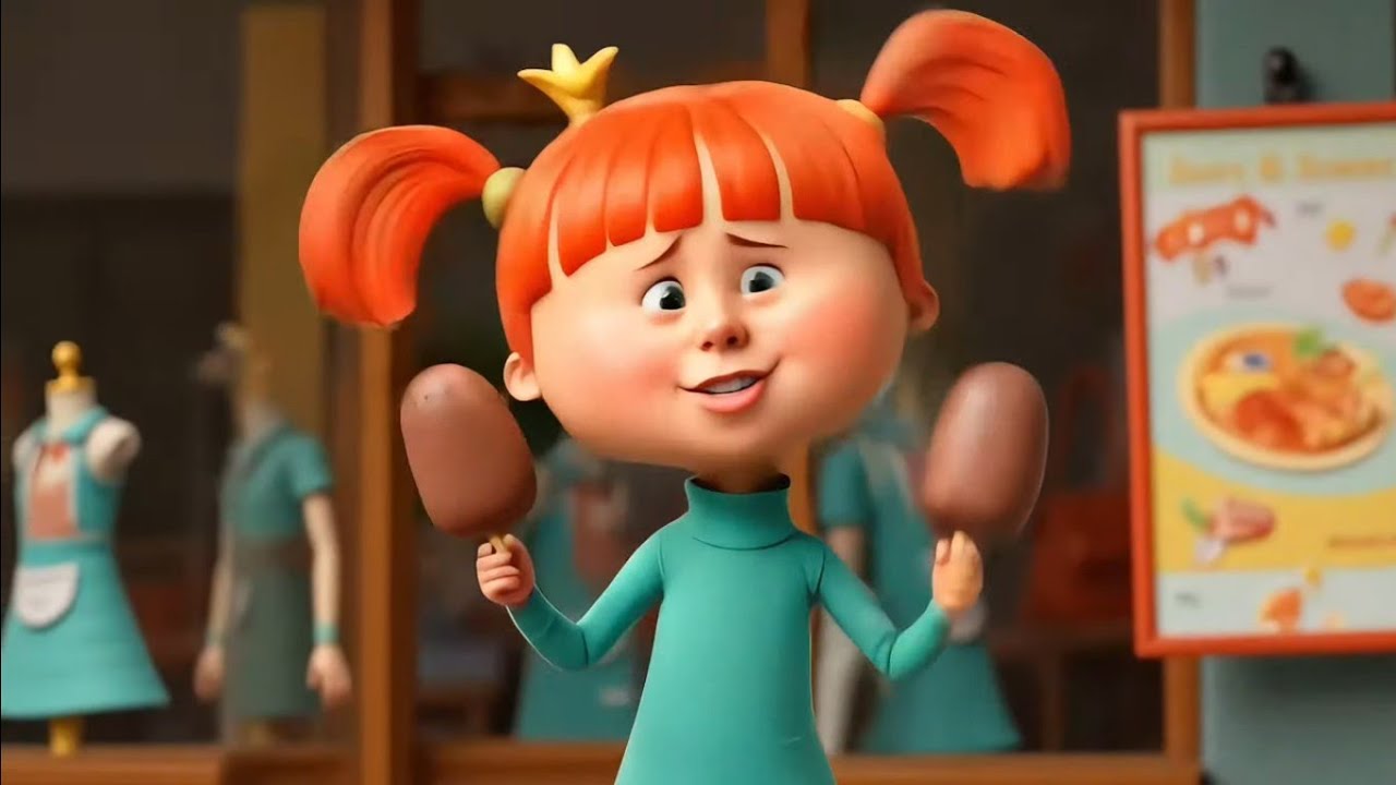 I love ice cream - The Little Princess - nursery rhymes - AI video ...