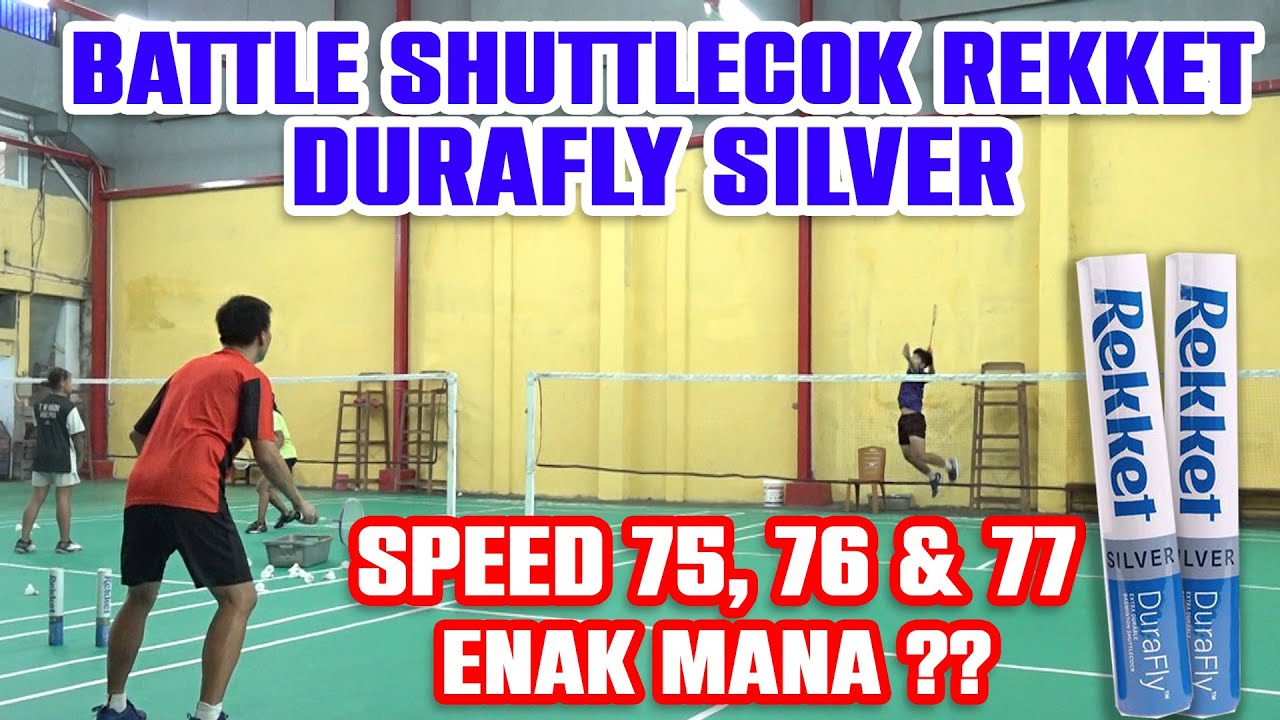 Shuttlecock Rekket Durafly Silver, Cock 3in1 Super Awet Hingga 30% ...