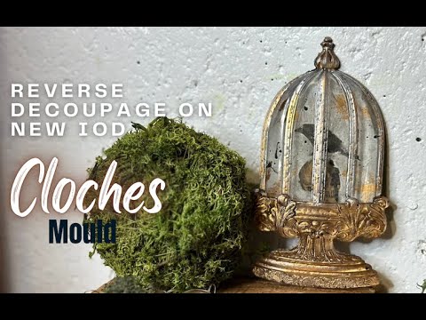 DIY Fall Project Using the New IOD Cloches Mould and Resin - YouTube