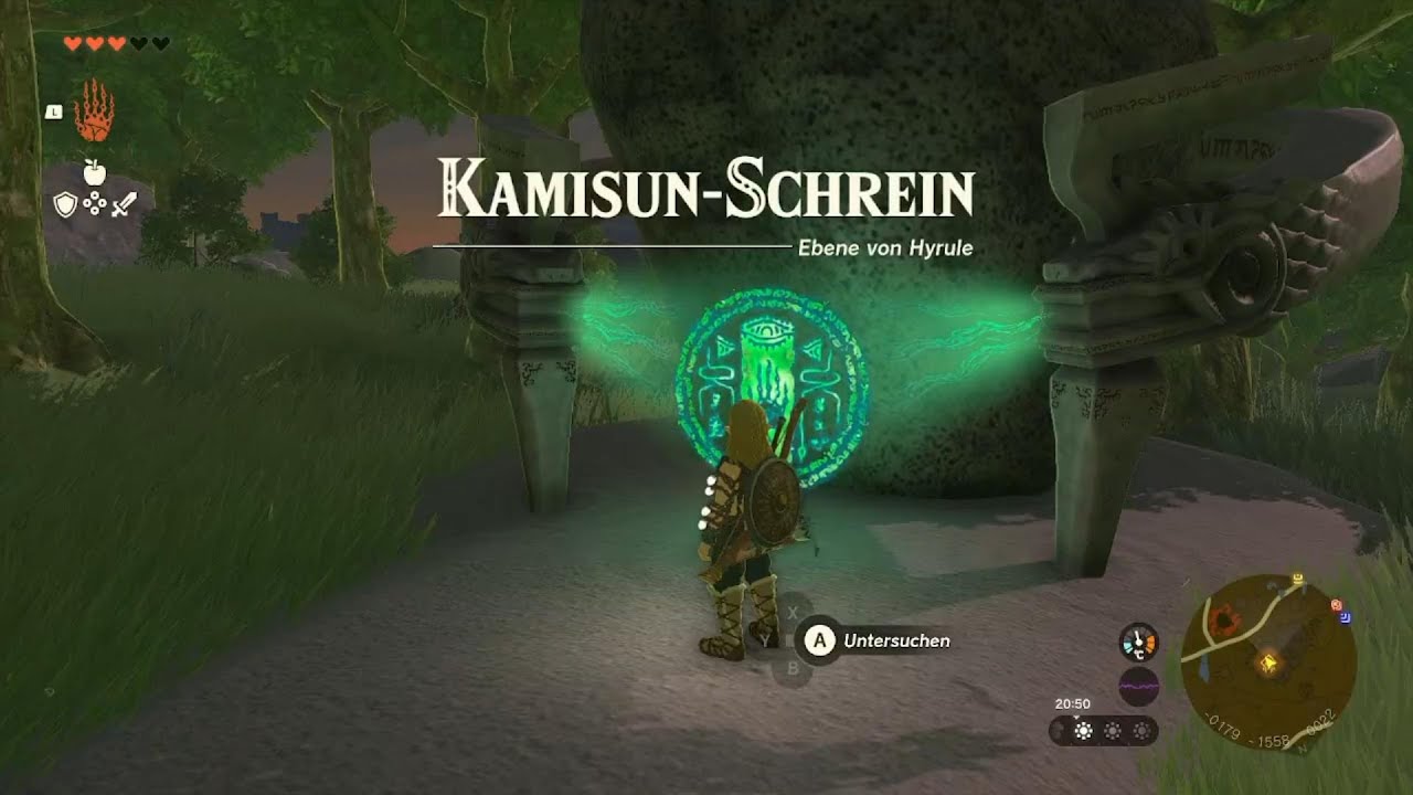 Zelda tears of the kingdom Kamisun-Schrein - YouTube