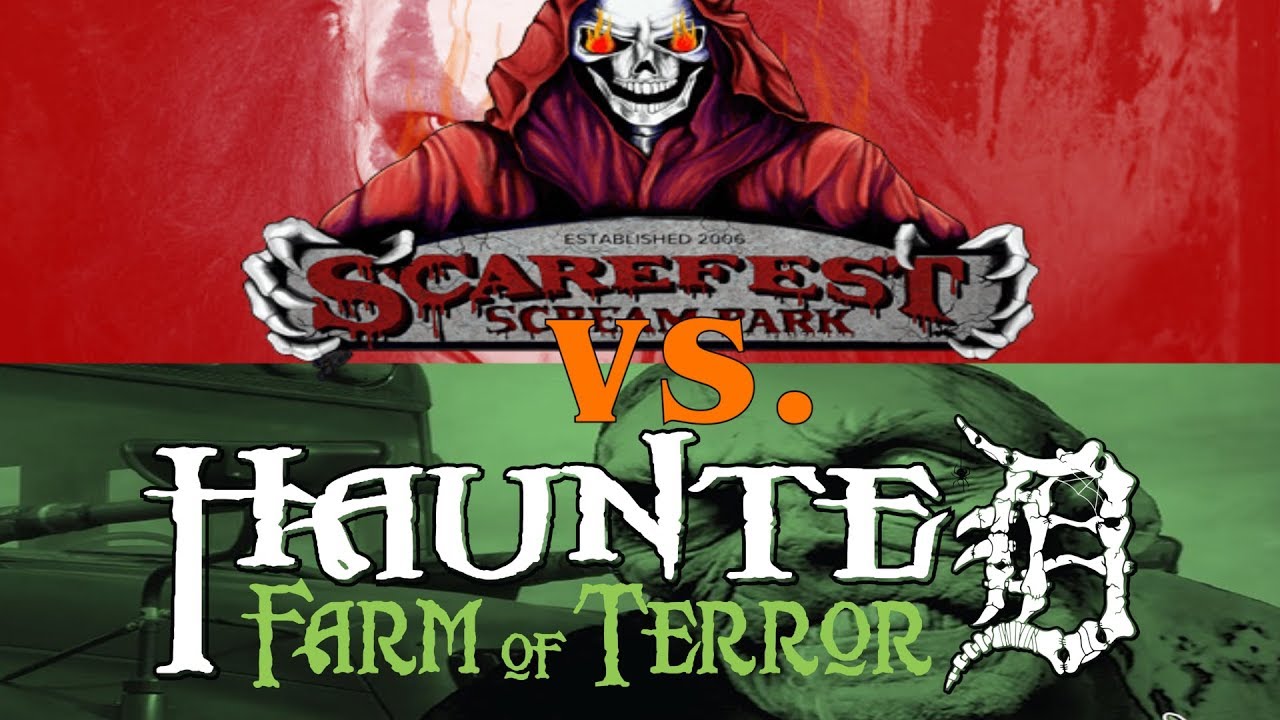 Haunted House Review | Haunted Farm of Terror VS. Scarefest Screampark ...