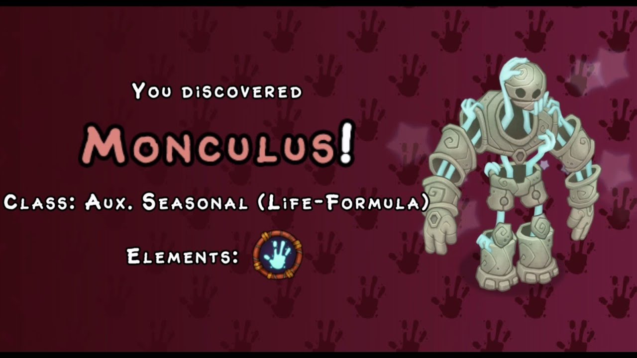 Monculus on Ethereal island - My Singing Monsters - YouTube