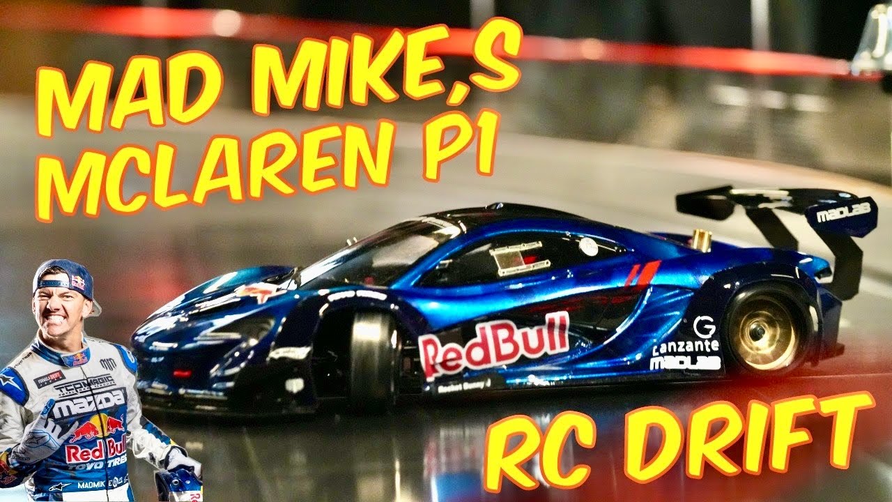 Mad Mike,s McLaren P1 MADMAC RC DRIFT - YouTube