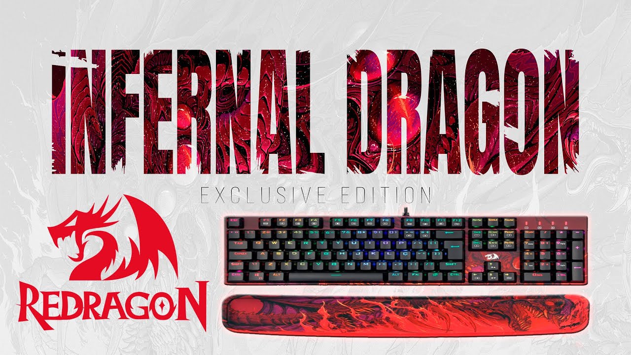REDRAGON - INFERNAL DRAGON VISERION - YouTube