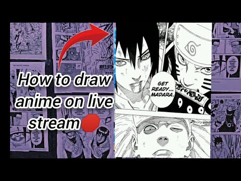 Can we draw Manga anime 😱 - YouTube