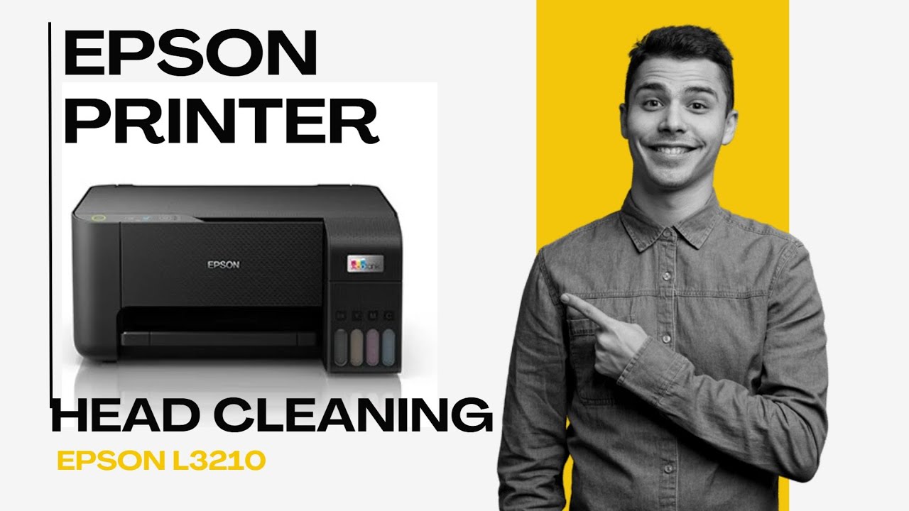 How to Clean Epson L3210 Print Head & Fix Print Quality Issues - YouTube