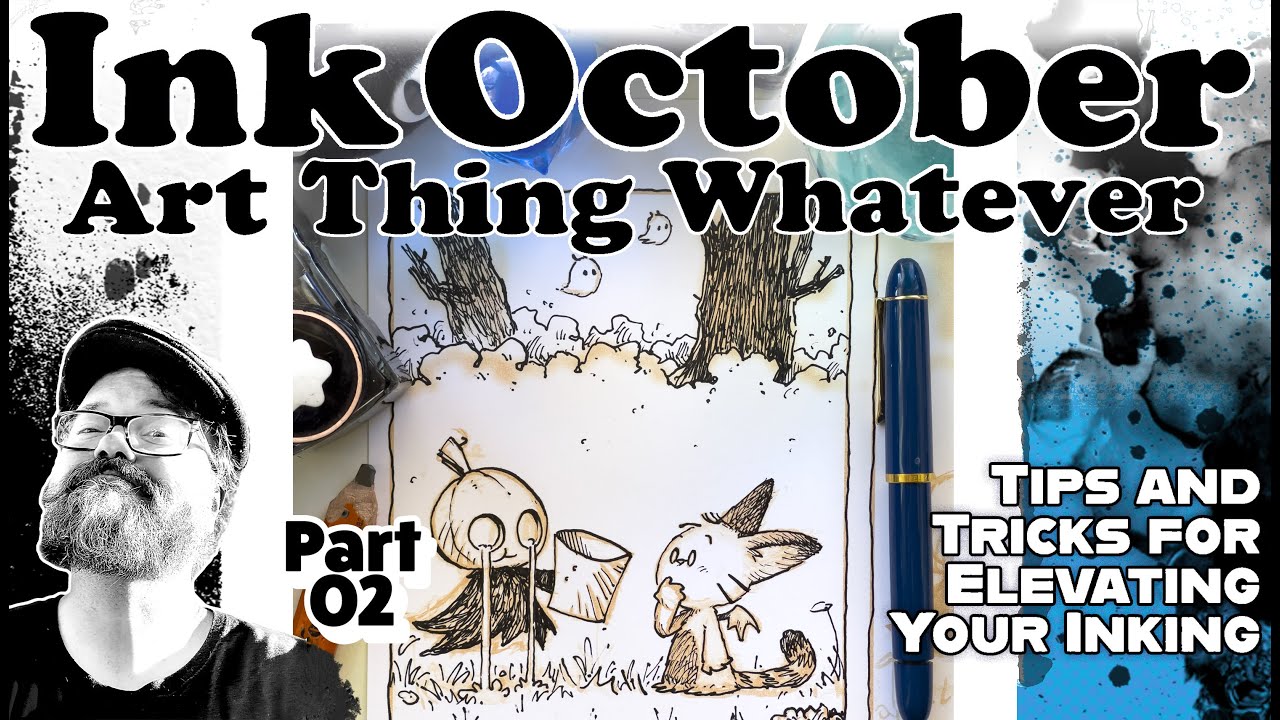 Pelikan Fountain Pen 120 Ink October Art Thing Whatever 02 Inking a ...