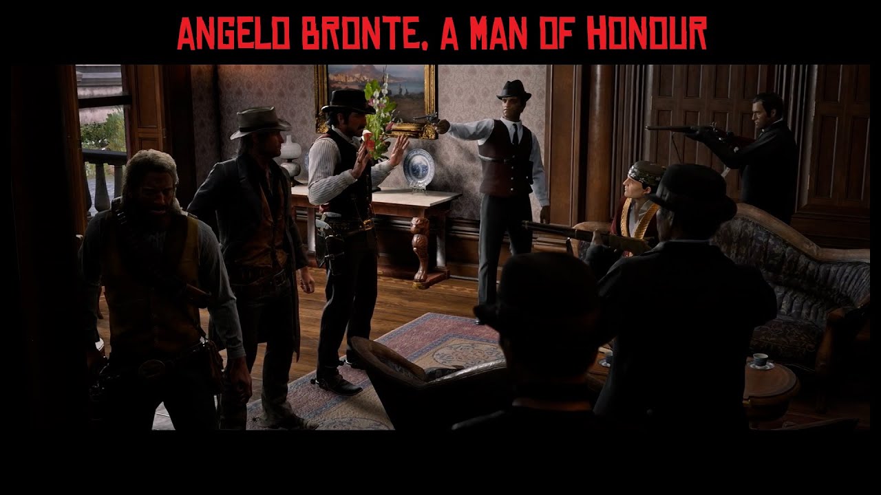 Angelo Bronte, A Man Of Honour. 100% Walkthrough. RDR2 Main Story ...