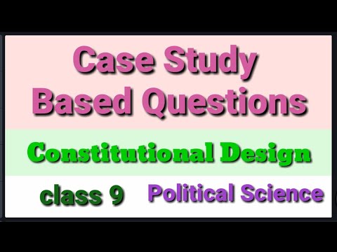 Case Study Based Questions Answers class 9/class9 political science ...