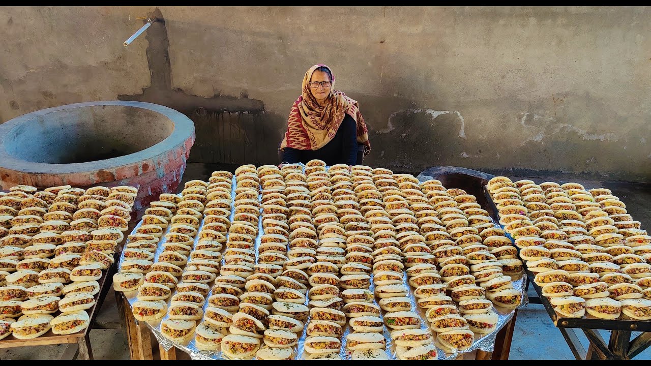 RAW KULCHA Prepared By My Granny | KULCHA RECIPE | STREET FOOD | INDIAN ...