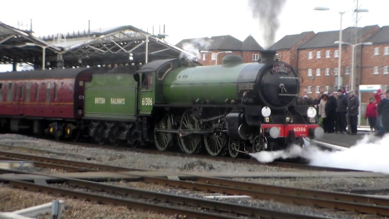 LNER B1 61306 Mayflower, The Cathedrals Express at Chester (21st ...