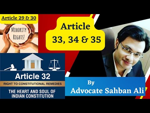 ||Article 29 & 30(Minority Rights),32( Heart & Soul of the Constitution ...
