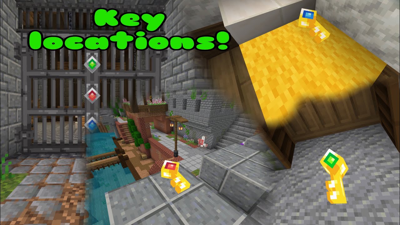 EVERY KEY LOCATION IN CASTLE TOWN!(The Hive murder mystery) - YouTube