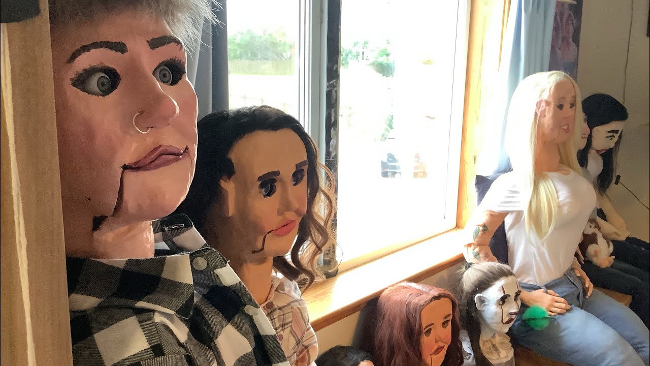 My female ventriloquist dummy collection💖💖🤩🤩🤩👍👍 #ventriloquist #collection #dolls - YouTube