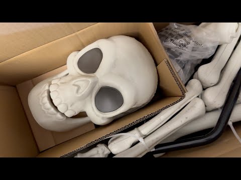 Animated Premium Skeleton Halloween Scene Prop Hyde & EEK! Boutique UNBOXING