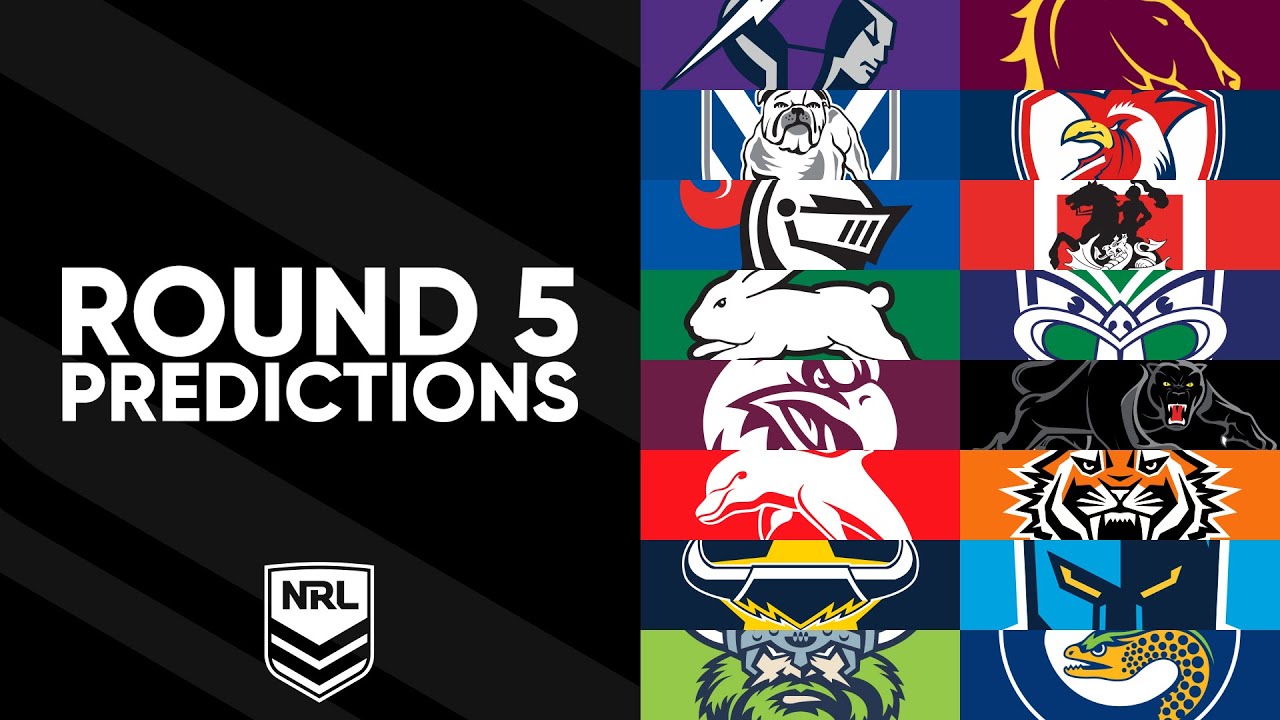 NRL Round 5 Predictions 2024 - YouTube
