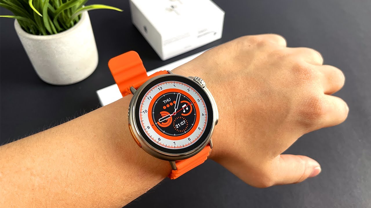 🔴Round Apple Watch Ultra? Smartwatch S9 ULTRA MAX - YouTube