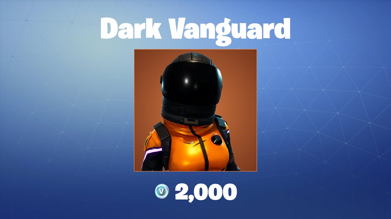 Dark Vanguard | Fortnite Outfit/Skin - YouTube