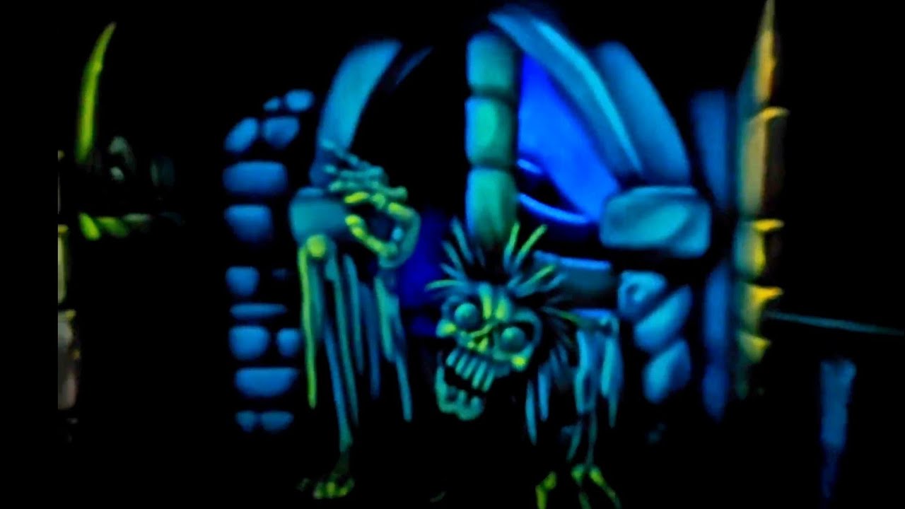 Spooky 3D Ghost Train On Ride POV 2021. - YouTube