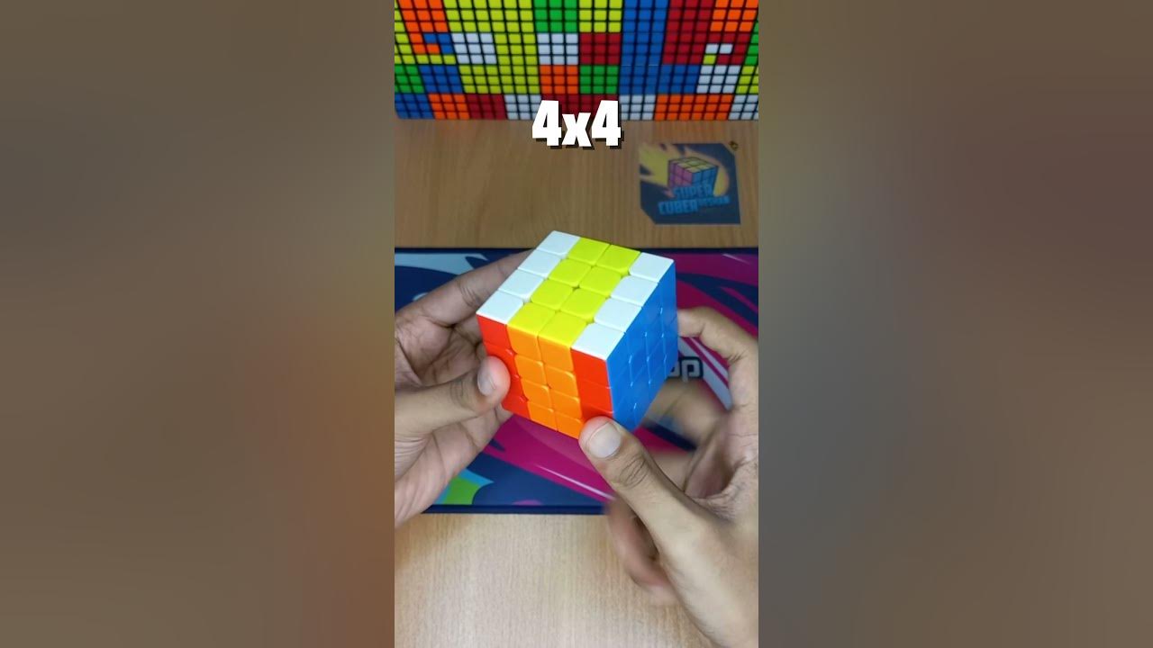 1x1 to 7x7 Rubik's cubes | Song credit - @Tingman - YouTube