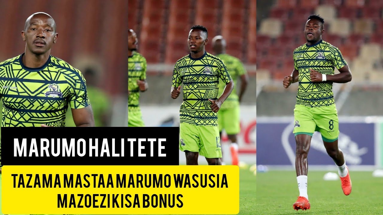 🔴🟢MARUMO HALI TETE WACHEZAJI WASUSIA MAZOEZI KISA BONUS. - YouTube