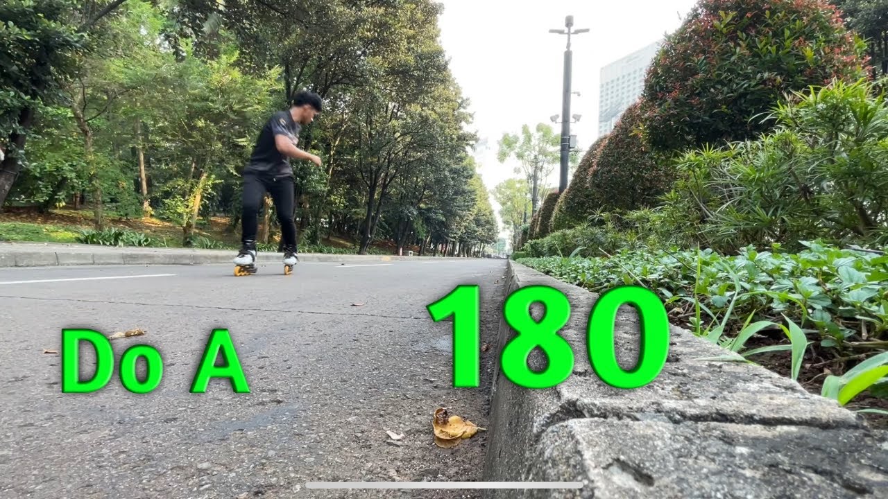 HOW TO 180 ON INLINE SKATE | Inline Skates - YouTube