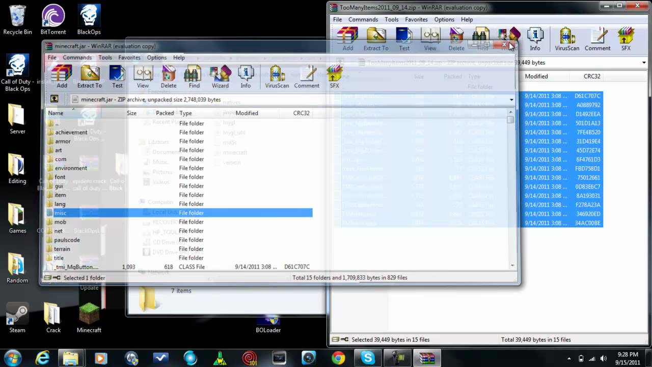 how to install tmi mod 1.8 - YouTube