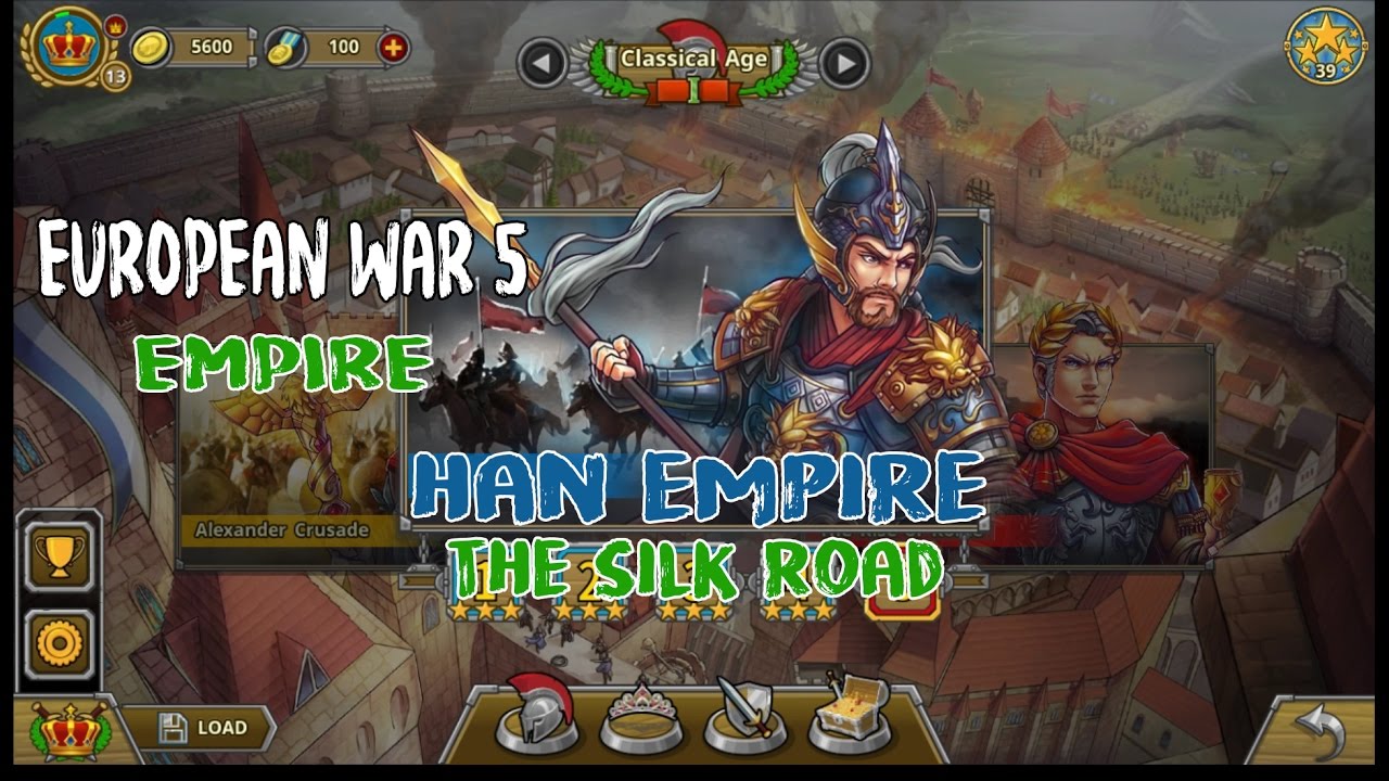 European War 5 : Empire [Han Empire] - The Silk Road Walkthroughs - YouTube