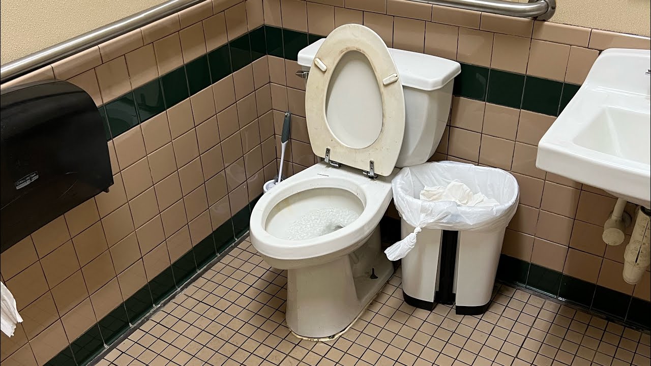 Gas Station Women’s Restroom Full Shoot! - YouTube