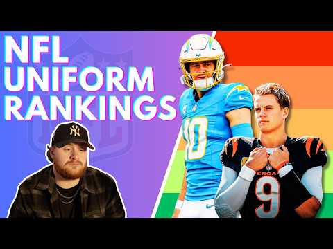 Tier Ranking NFL Uniforms in 2026