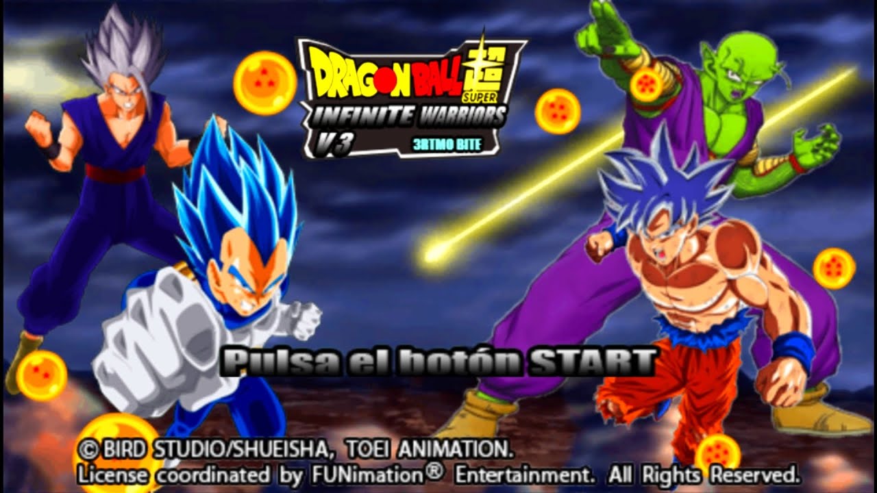 Iso DBZ TTT Mod | Infinite Warriors | Menú permanente | Gameplay ...