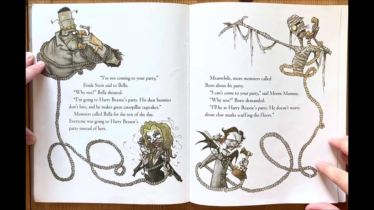 Ash reads Boris and Bella by Carolyn Crimi illustrated by Gris Grimly ...