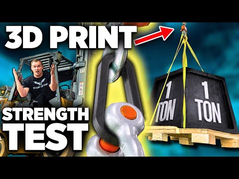 2,000 LBS vs 3D Printed Plastic | WILL IT BREAK!? - YouTube