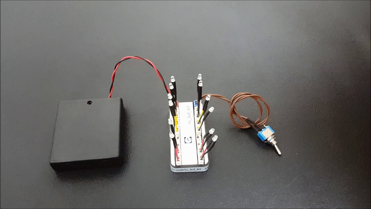 BASIC RC LED KIT !! - YouTube