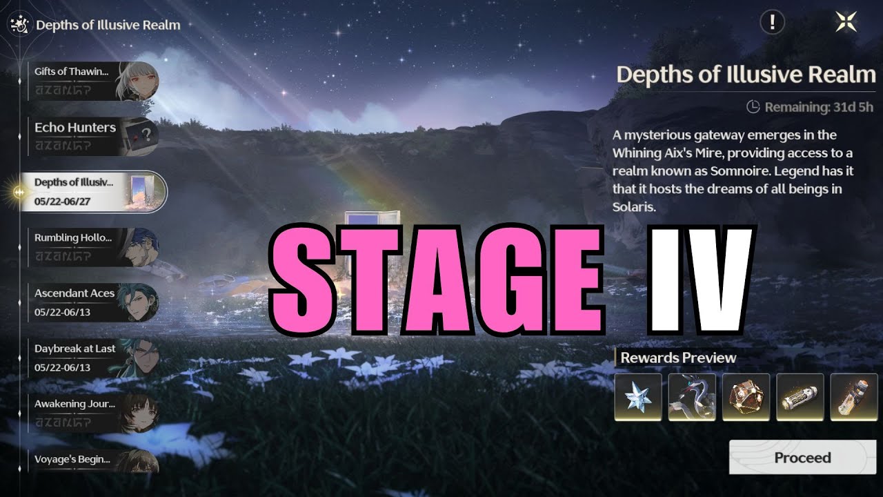Stage IV (Level 65) Depths of Illusive Realm | Wuthering Waves - YouTube