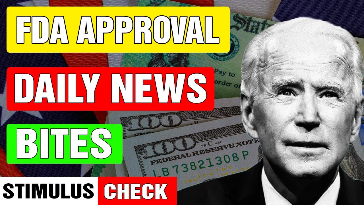 Stimulus Check Update - A DEAL IS STRUCK! Vote Coming Soon FDA Approval ...