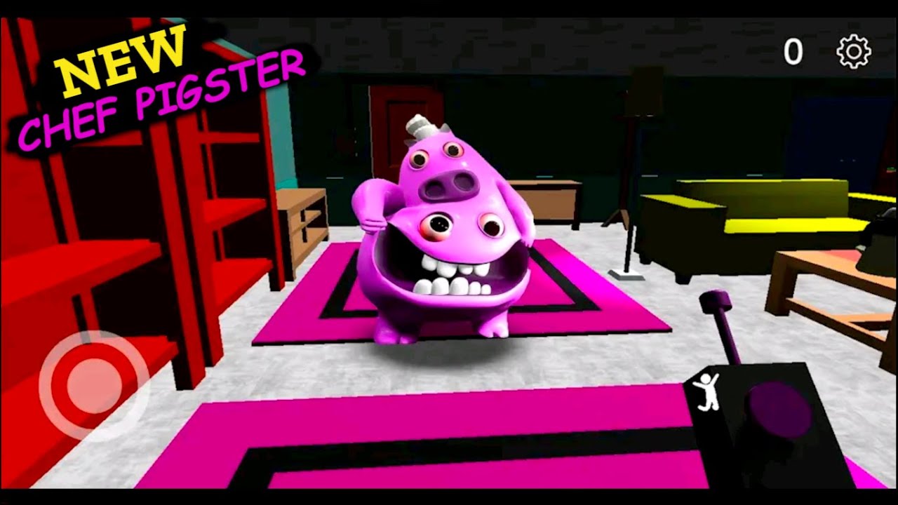 New version Chef Pigster monster horror house escape chapter 1 ...