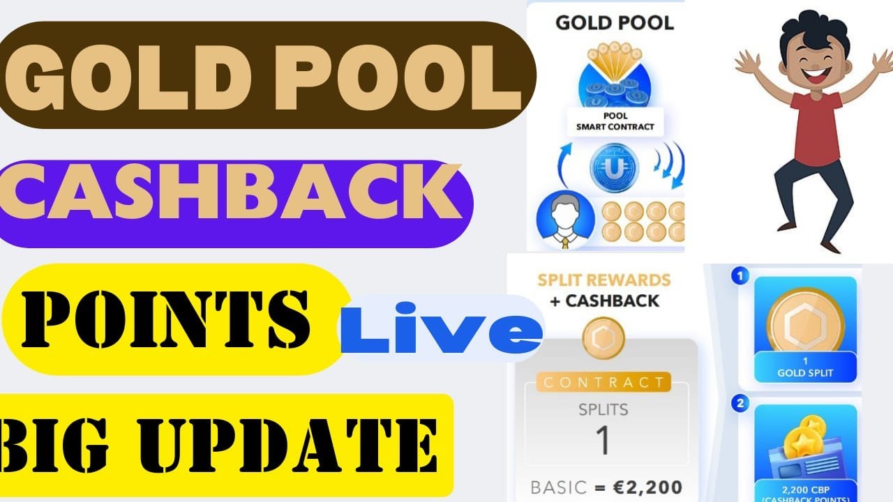 gold pool cashback points big update || cashback points update || - YouTube