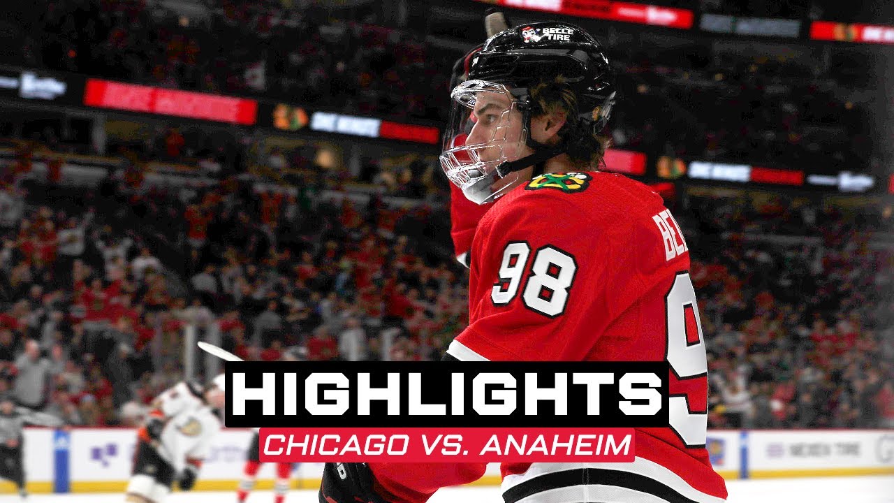 HIGHLIGHTS: Chicago Blackhawks vs. Anaheim Ducks - YouTube