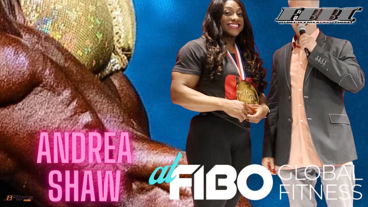 FBBC | FIBO 2023 | 3 times #msolympia Andrea Shaw at the #FIBO2023 ...