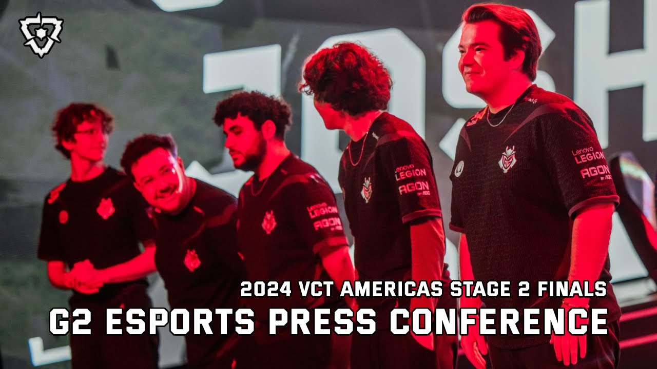 G2 Esports Press Conference (G2 vs. LEV) | 2024 VCT Americas Season ...