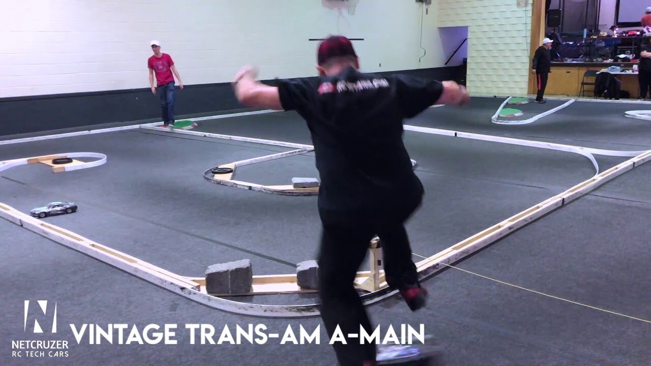 Vintage Trans-AM (VTA) A-MAIN RC Race Final 2019 - Netcruzer RC - YouTube
