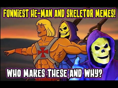 Shocking He-man and Skelator Memes! Skeletor Reacts! - YouTube