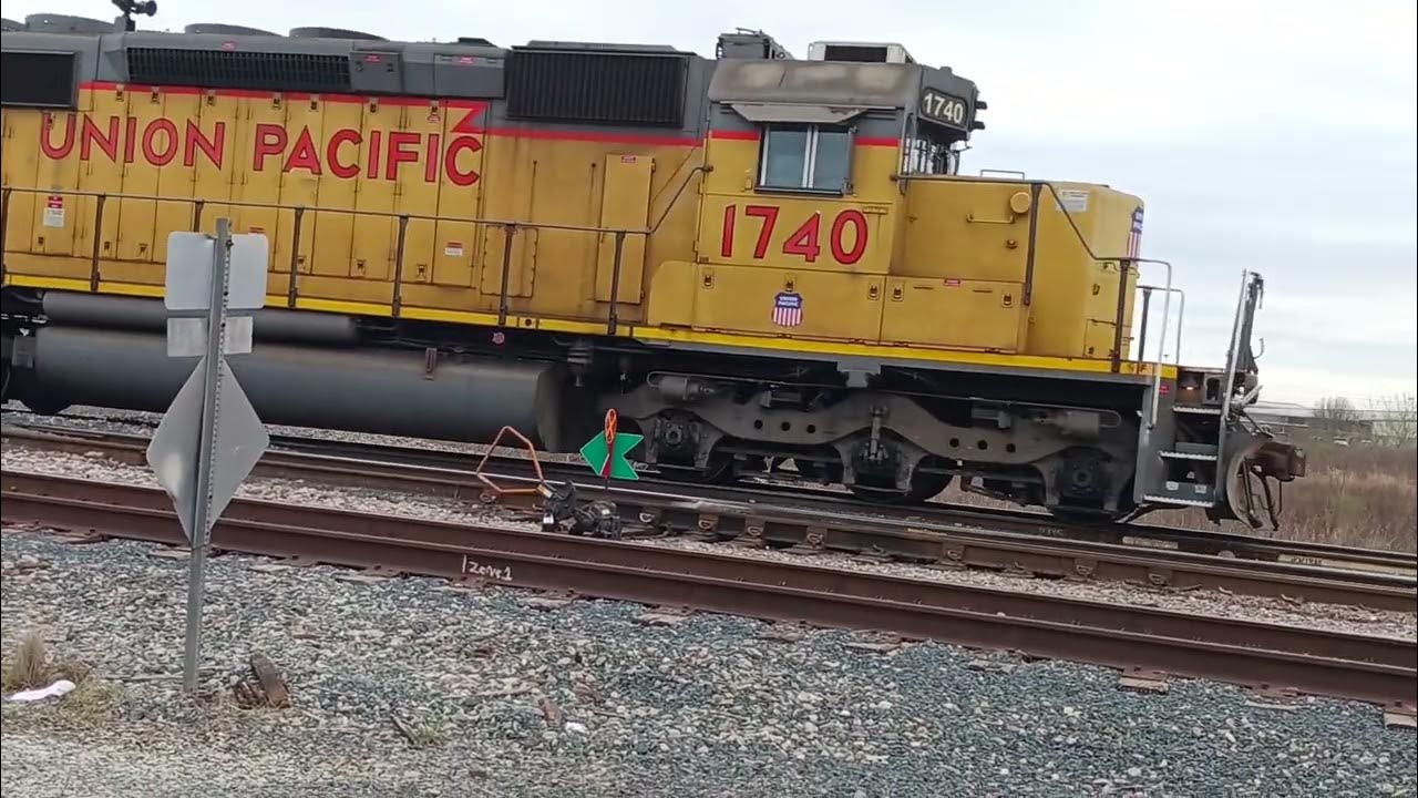 UP 281 GP38N & UP 1740 SD40N 1/27/23 - YouTube