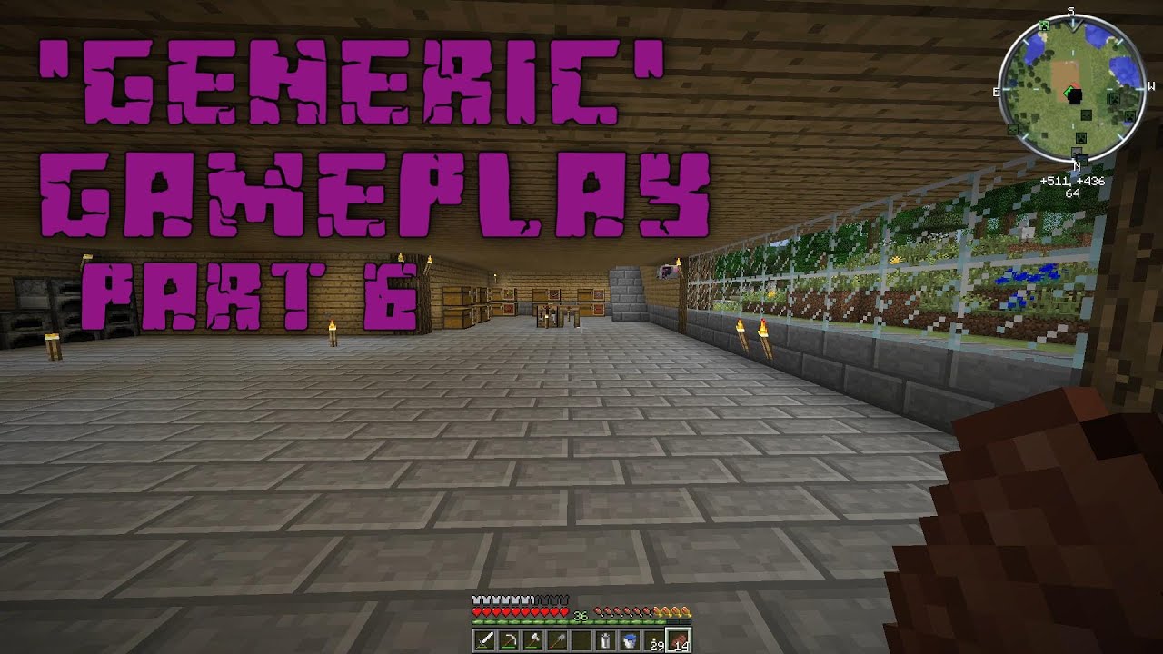 'Generic' Gameplay | Modded 1.7.10 Pack | Minecraft - YouTube