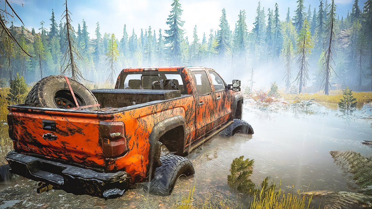 Chevrolet Duramax Mod Test Drive - SnowRunner - YouTube