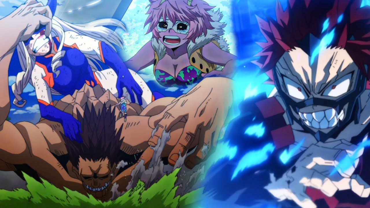 MT. LADY ASHIDO KIRISHIMA VS GIGANTOMACHIA | MY HERO ACADEMIA S6 - YouTube